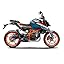 KTM Duke 390 Bike Atlantic Blue Booking for Ex-Showroom Price : Amazon ...