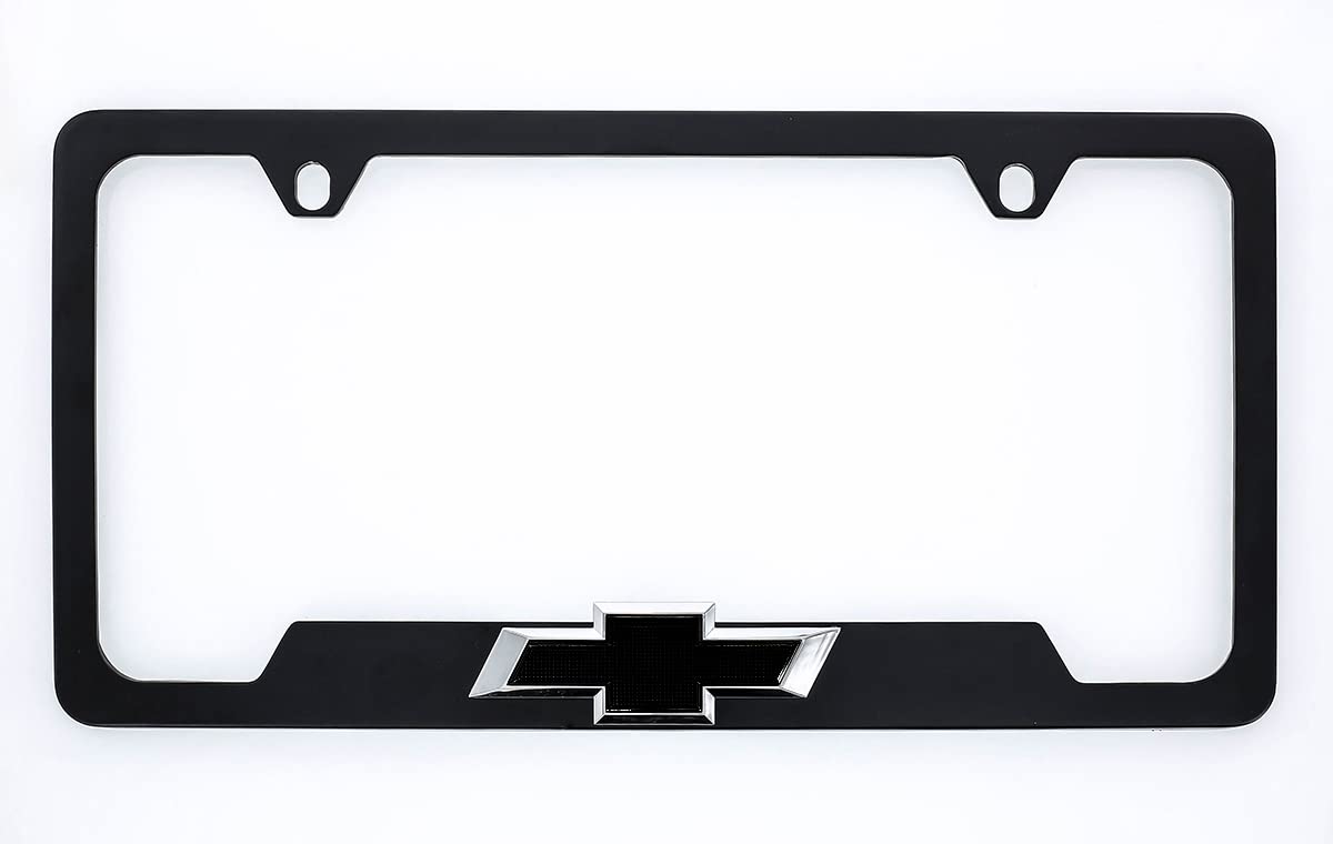 Snapklik.com : Chevy Metal License Plate Frame Tag Holder