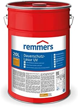 Remmers Dauerschutz-Lasur UV eiche rustikal, 20 Liter, Holz UV-Schutz ...