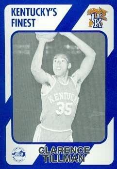 Amazon.com: Clarence Tillman Basketball Card (Kentucky) 1989 Collegiate ...
