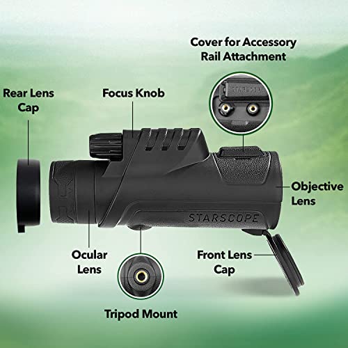 Starscope Monocular Telescope G3 Ultimate Bundle – 10×42 Monoculars for ...