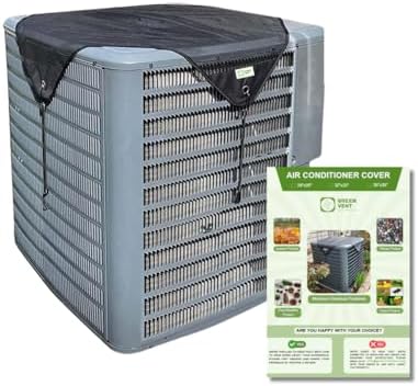 Amazon.com: Green Vent AC Cover for Outside Units – Heavy Duty Mesh Top ...