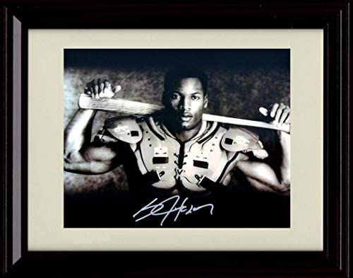 Amazon.com: Bo Jackson - Bo Knows - Autograph Replica Print - Framed ...
