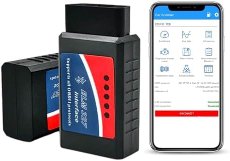 OBD II ELM327 Scanner Code Readers V2.1 Smart Car Vehicle Diagnostic ...