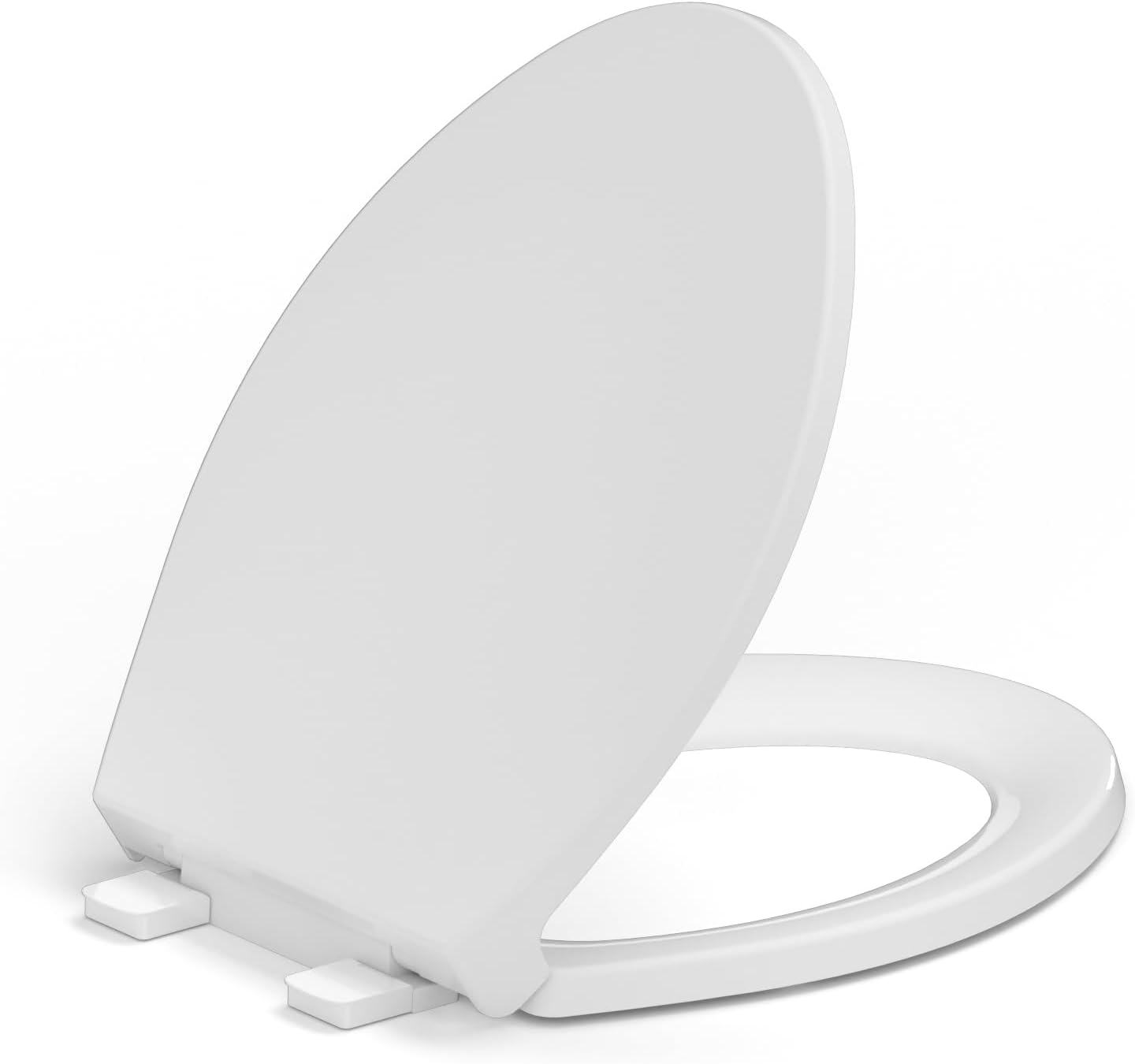 Soft Close Toilet Seat, Fit Elongated and Oval Toilets, Quick Release ...