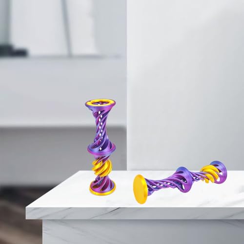 Jastown 3D Printed Spiral Ball Fidget Toy & Pyramid Passthrough ...