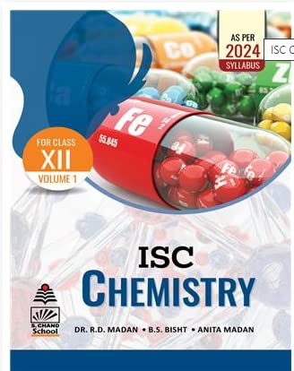 ISC Chemistry Cl XII-V1_2024 : Amazon.in: Books