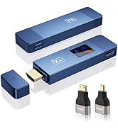 Amazon.com: Wireless HDMI Transmitter and Receiver, HD Extender Plug ...