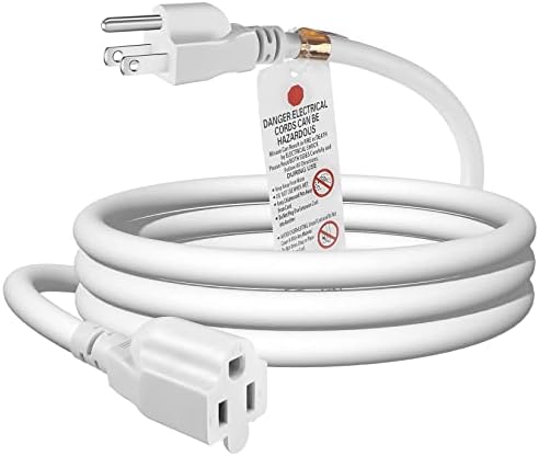 Amazon.com: VSEER 3 Feet 1875W 15A Heavy Duty Extension Cord Outlet ...