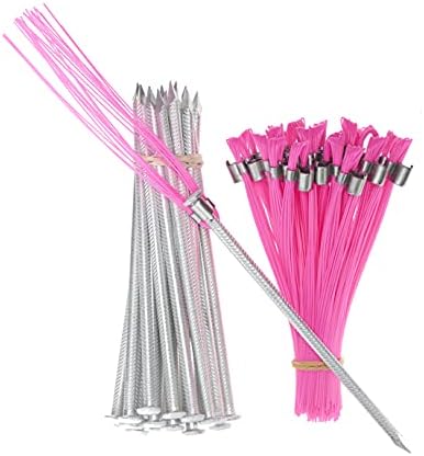 Amazon.com : Trail Chasers Ground Markers Yellow 6 Inch Whiskers with ...