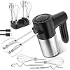 Amazon.com: Cordless Hand Mixer, Digital Display 7 Speed Rechargeable ...