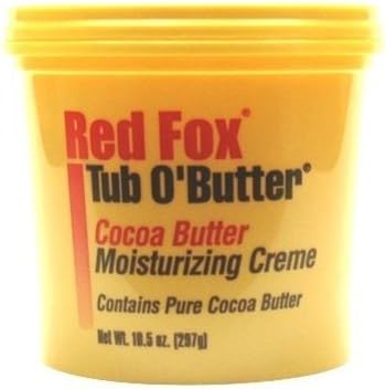 Amazon.com : Red Fox Tub O'Butter Cocoa Butter, Moisturizing Creme, 10. ...
