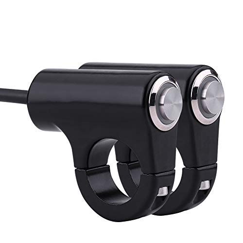 Motorcycle Mini Switch 50A, Keenso 7/8" 22mm Aluminum Alloy Switch On ...