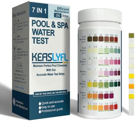 Amazon.com : Health Metric 4-Way Pool and Spa Test Strips | 50 ct ...