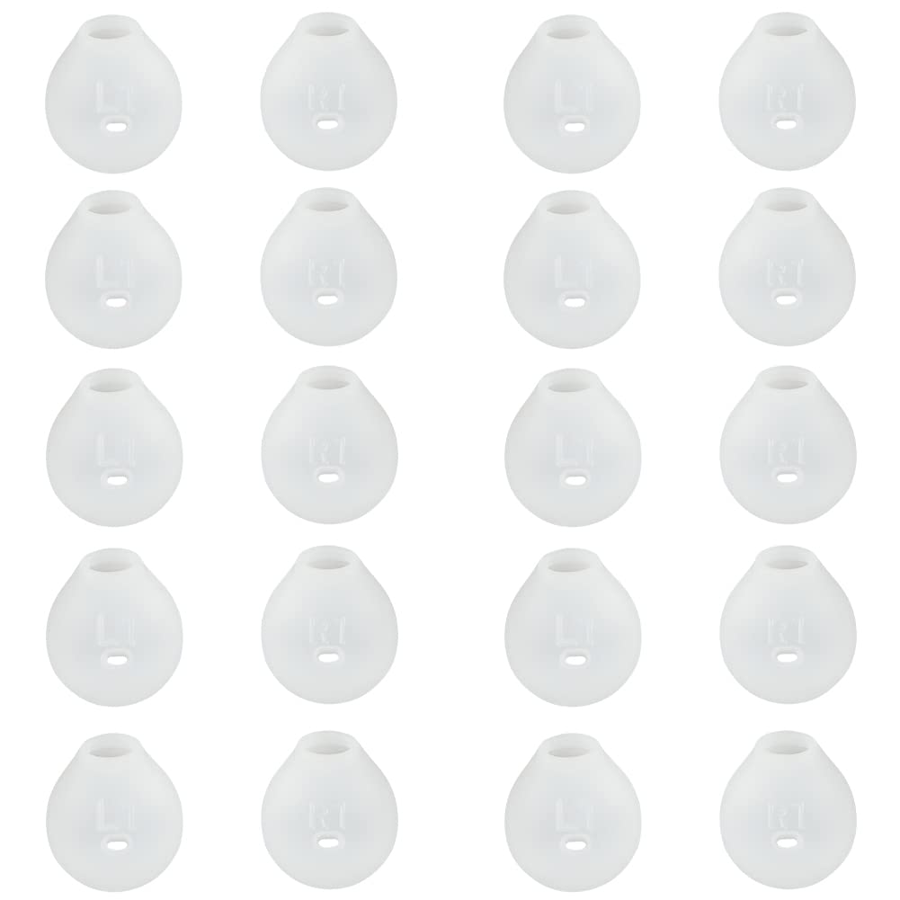 Amazon.com: 10 Pairs Silicone Earbud Cover Tips Replacement Ear Gels ...