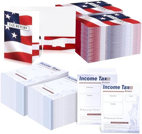 Amazon.com : LemonSecret 200 Pcs Tax Return Folders & Envelopes Set 9 x ...