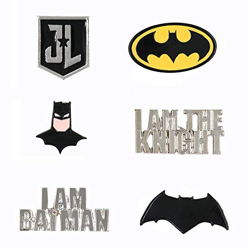 DC Batman Pin Set, Multicolor (DCEP003) : Amazon.in: Toys & Games