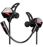 Amazon.com: KASOTT SoundMaster Pro V1 - Gaming Earphones with Dual ...