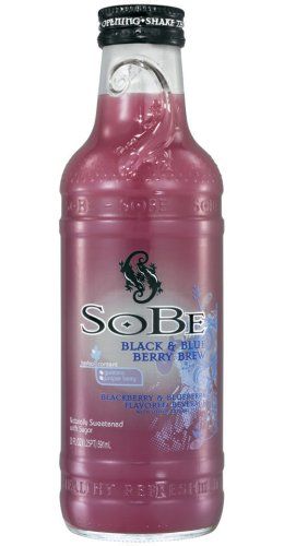 Amazon.com: Sobe Black & Blueberry Brew, 20 oz Bottles