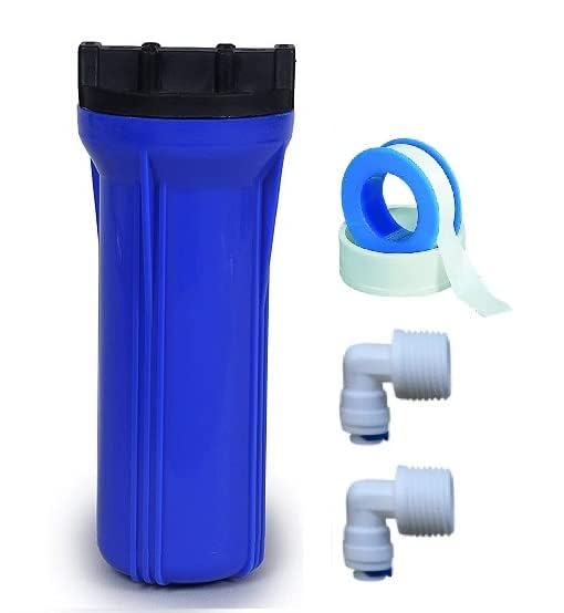 DOC RO® Heavy Duty Plastic Pre Filter Jumbo Housing Bowl with 1/2 Inch ...