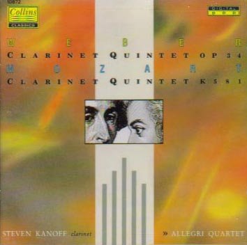 Carl Maria von Weber, Wolfgang Amadeus Mozart, Steven Kanoff, Allegri ...