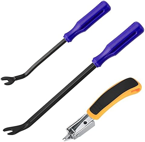 Upholstery Staple Remover and Tack Lifter Tool Set, Heavy Duty Tack ...