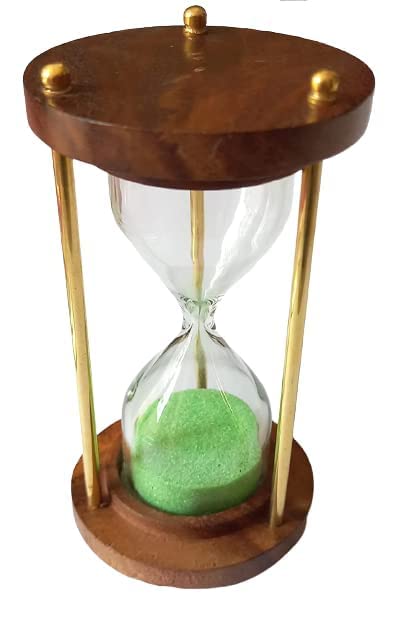 Calvin Handicraft Handmade Sand Clock Unique Timer an Antique Showpiece ...