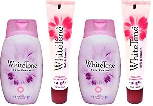 WHITE TONE FACE White Tone Cream 25 g x 2 and Face Powder 70 g x 2 ...