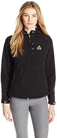 Gerry Women's Lillian Softshell Jacket, Black, Large at Amazon Women's ...