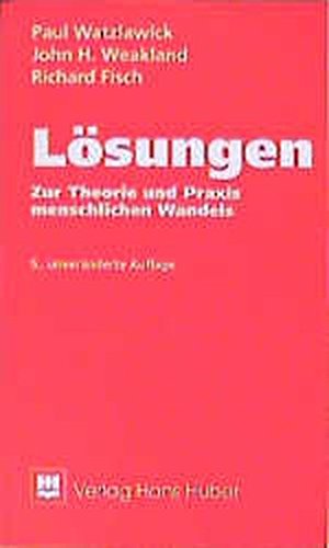 Amazon.co.jp: Loesungen. Zur Theorie und Praxis menschlichen Wandels ...