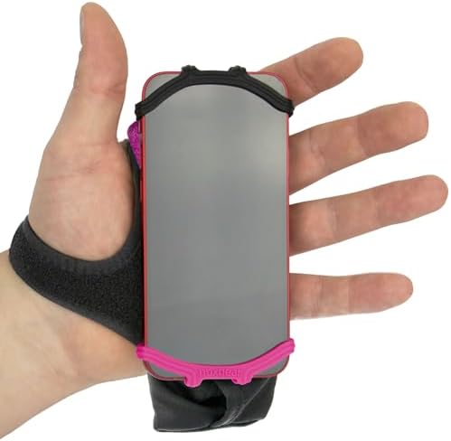 Amazon.com: Noxgear Hand Held Phone Holder - Handheld Grip Phone Holder ...