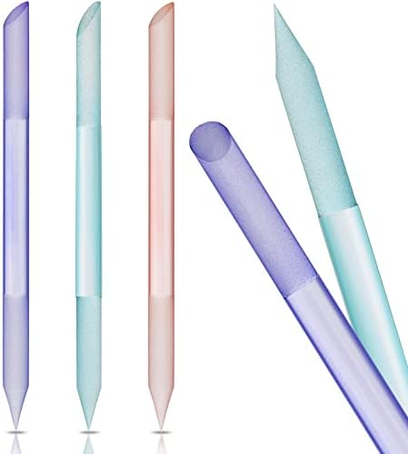 Amazon.com : 3 Pieces Glass Cuticle Pusher Cuticle Remover Glass Nail ...