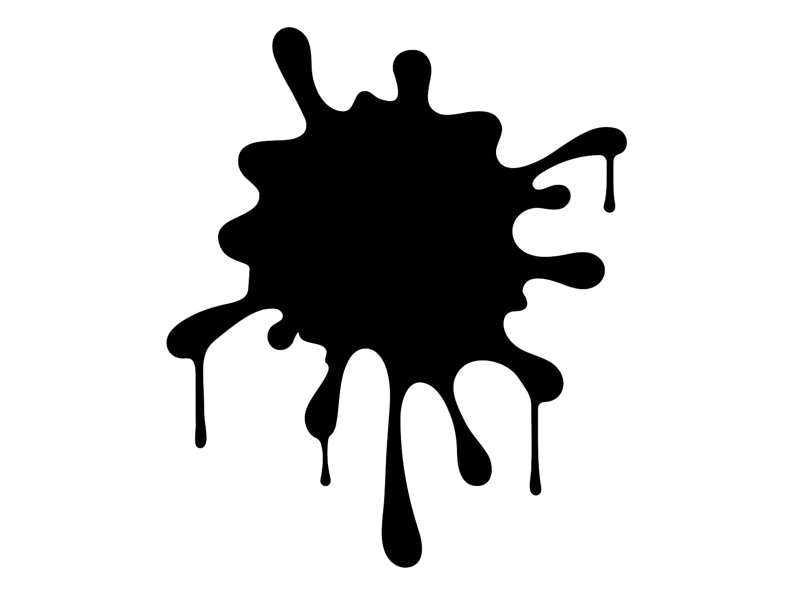 Amazon.com - Splatter Ink Splat Paint Vinyl Decal Car Sticker Waterproof