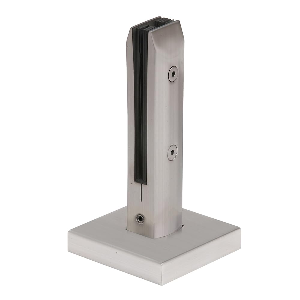 C.R. LAURENCE AFWC1SBS CRL Brushed Stainless Beveled One-Piece Surface ...