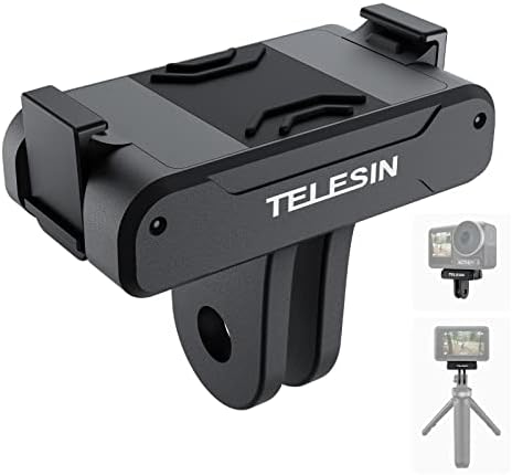 Amazon.co.jp: TELESIN Magnetic Mount for DJI OSMO Action 3/4, Quick ...