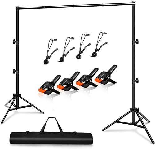NEEWER Backdrop Stand 10ft x 7ft, Adjustable Photo Studio Backdrop ...