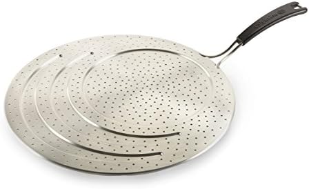 Amazon.com: Calphalon 13" Stainless Steel Splatter Guard: Splatter ...