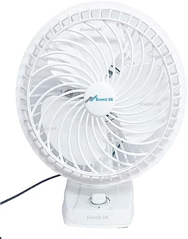 Buy Lifelong 150mm Table Fan High Speed for Home with LED Light ...