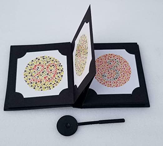 Amazon.com: ISHIHARA Color Vision Test Book with 38 Plate with User ...