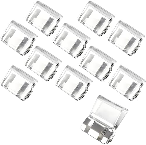 10PCS Invisible Pant Leg Clips, Hem Clip Set, Trouser Clips, Discreet ...
