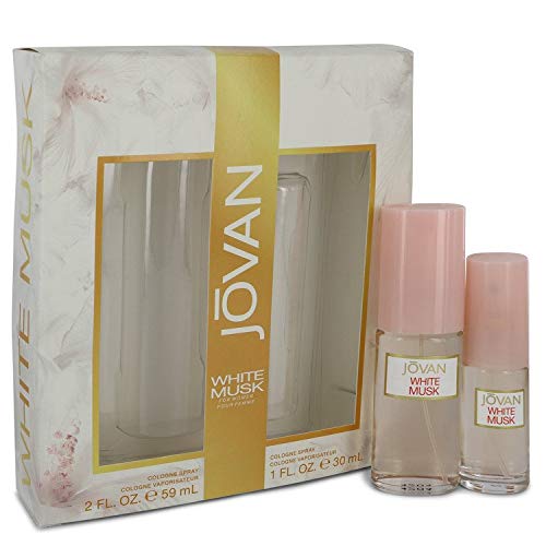 Amazon.com : Jovan White Musk for Women Gift Set - 2 Oz. Cologne Spray ...