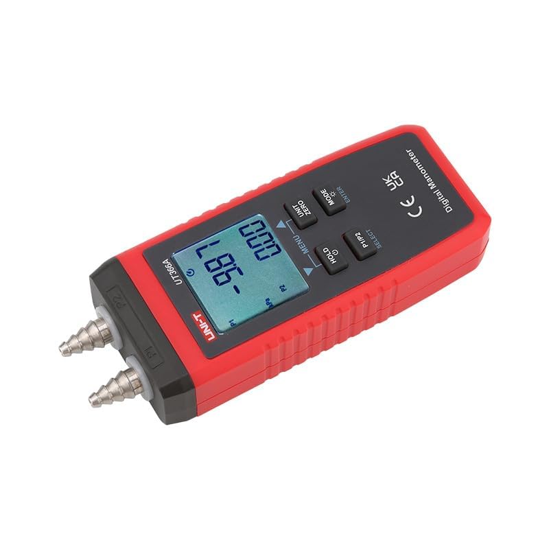 Snapklik.com : UNI-T UT366A Digital Manometer Measure P1/P2 Pressure ...