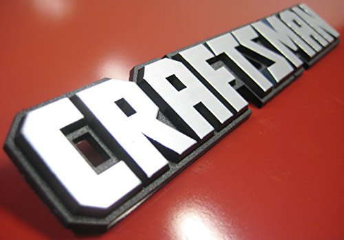 Set of 2 Sears Craftsman Tool Box Badge Large Size for Chest or Cabinet ...