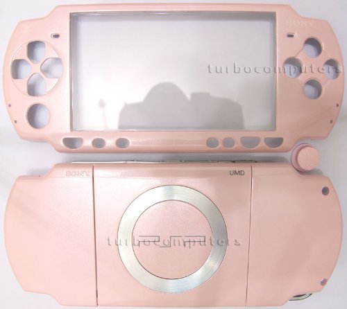 Rose Pink PSP 2000 Series Full Shell Cover Housing Replacement with ...