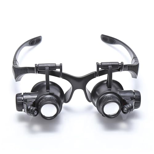 Lentes Lupa Con Luz LED - Ferreteria Y Herramientas