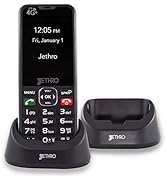 Jethro SC490 4G LTE Unlocked Cell Phone for Seniors, Wi-fi Calling ...