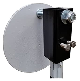 Amazon.com: Steel Target Hanger, T Post AR500 / A36 Plate Mount ...