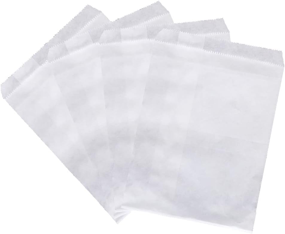 Amazon.com: 50 Pieces 5" x 7" Kraft Paper Bags Kraft Paper Treat Bags ...