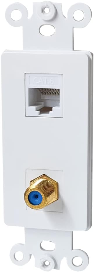 Amazon.com: Newhouse Hardware Decora Cable Insert For Decorator Wall ...