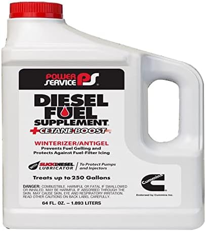 Amazon.com: Power Service Diesel Fuel Supplement Antigel 64 oz., Pack ...
